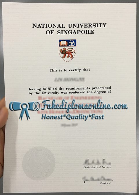 National University of Singapore degree, buy NUS diploma in 2021