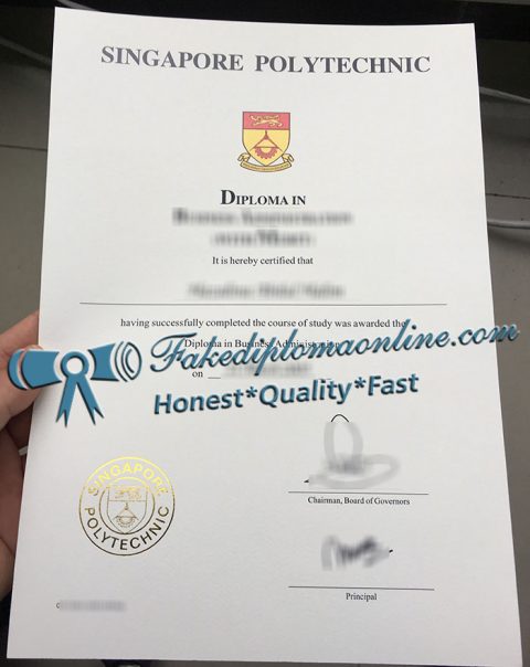 Order a fake Singapore Polytechnic diploma, buy SP degree online