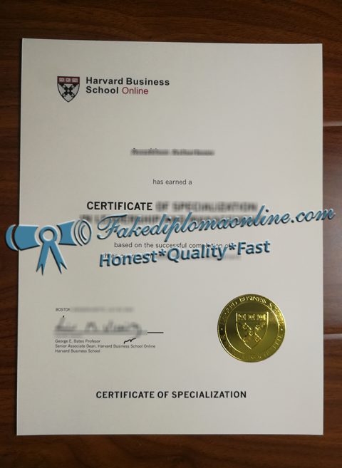 Obtain a realistic Harvard Business School certificate in 2022