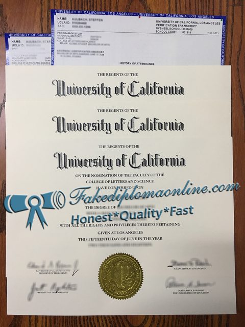 How to buy a University of California Los Angeles (UCLA) diploma online