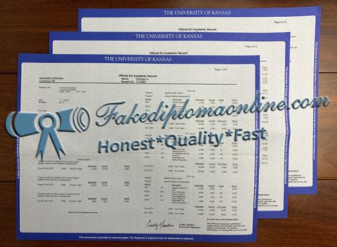Make University of Kansas transcript, buy University of Kansas degree