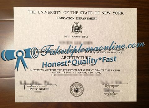 Buy NY Architect License, order Architecture certificate in the USA