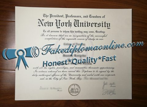Is it possible to buy a fake New York University diploma online?