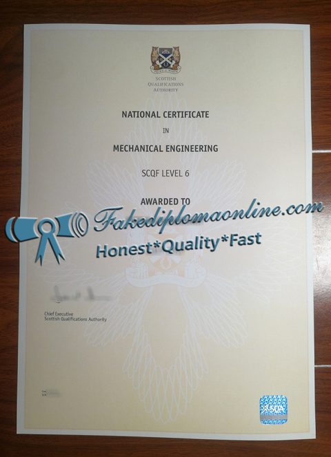 How to buy an SQA National Certificate in Mechanical Engineering