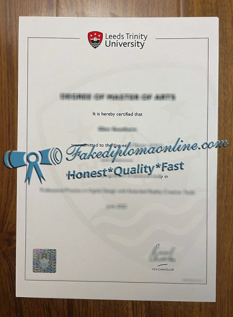 Is it possible to buy a fake Leeds Trinity University degree online?