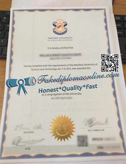 Order Namibia University of Science and Technology degree online
