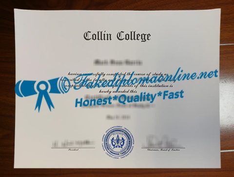 Where to purchase a realistic Collin College degree online