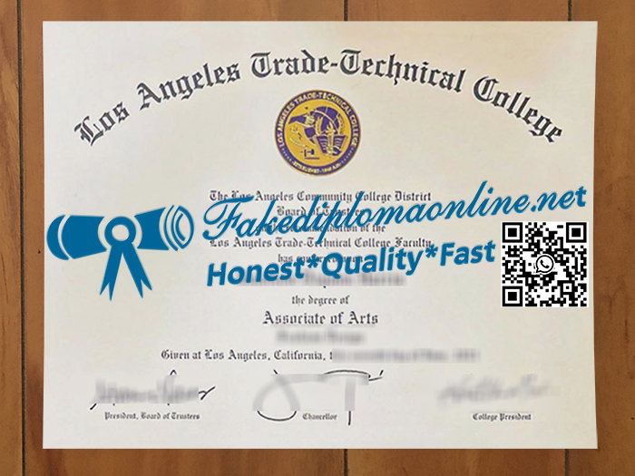 Where to get a Los Angeles Trade–Technical College degree