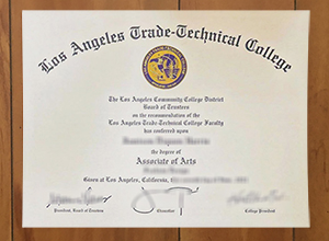 Where to get a Los Angeles Trade–Technical College degree